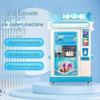 China Convenient Outdoor Vending Solution Commerical Soft Ice Cream Machine for Busy Venues for sale
