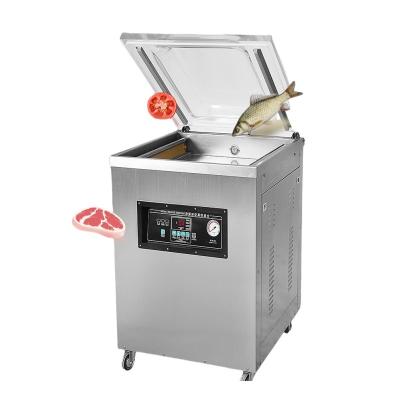 Cina Home Acciaio inossidabile 220v Verticale singola camera macchina di imballaggio a vuoto per commerciale in vendita