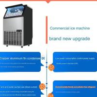 China Commercial Icemaker Machine with 15kg Ice Storage Capacity Portable Ice Cube Maker for sale