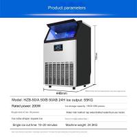China Commercial Icemaker Machine with 15kg Ice Storage Capacity Portable Ice Cube Maker for sale
