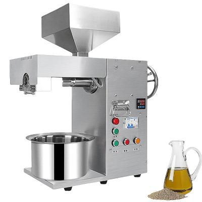 China High Oil Yield Efficiency Intelligent Temperature-Controlled Oil Press for Commercial for sale