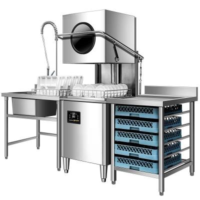 Easy Operation and Fully Automatic Dishwasher for Deep Cleaning in Commercial Settings