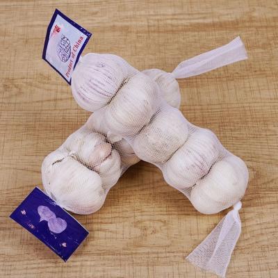 China Mesh Sack PE Protective Net Sleeve for Fruit Ginger Garlic Packaging in Supermarkets for sale