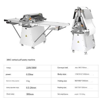 Chine Machine à rouleaux à fondant industriel électrique pour le laminage de pâte pour hôtel 1775*730*640mm à vendre