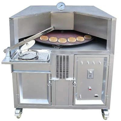 China Fully Automatic Rotating Pita Bread Oven Perfect for Bakery Equipment Baking Gas Powered for sale