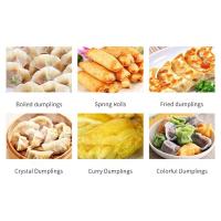 China Fully Automatic Empanada Maker 4800-8000 pcs/h Energy Saving Samosa Making Machine for sale