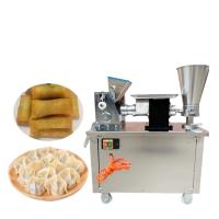 China Fully Automatic Dumpling Wonton Samosa Spring Roll Machine with Stainless Steel Material for sale