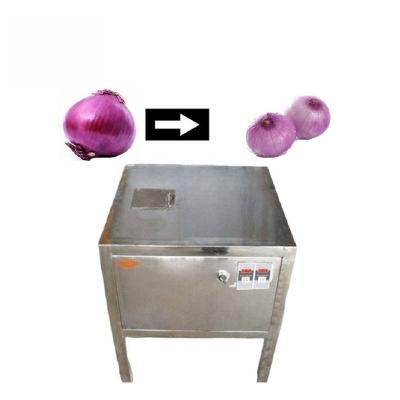 China Commercial Onion Peeling and Cutting Machine for Versatile Commercial Food Processing for sale