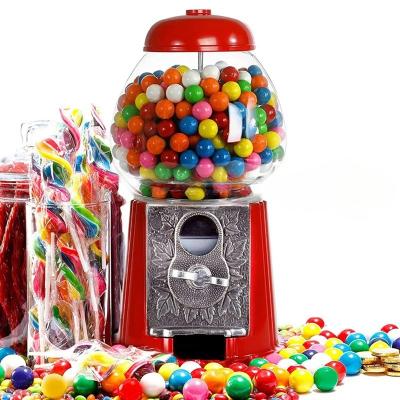China 31*19*19cm Automatic Gumball Candy Machine with Stand for sale
