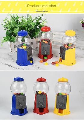 Cina Mini Gashapon con palla di plastica per bambini Macchine per caramelle metalliche in vendita