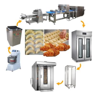 China Fully Automatic French Baguette Making Machine for Bakery Bread Loaf Baking Equipment for sale
