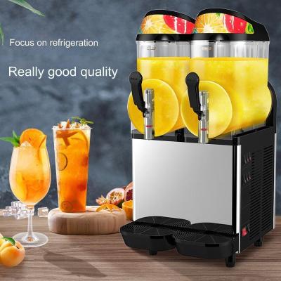 China 74 KG Automatic Slush Machine for Beverage Ice and Snow Mixing Cooling Method Cooled for sale