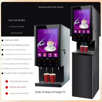 Cina Macchina per vendere caffè da tavolo con display a LED e prodotto finale da 34*45*70 cm in vendita