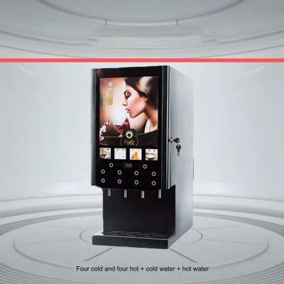 Cina Macchina per vendere caffè da tavolo con display a LED e prodotto finale da 34*45*70 cm in vendita