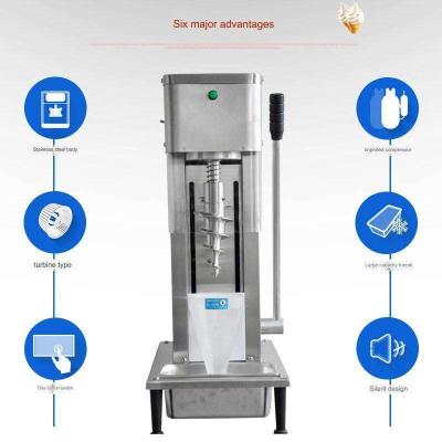 China 0.13CBM Easy to Commerical Milk Ice Cream Machine and Swirl Drill for Commerical Sale for sale