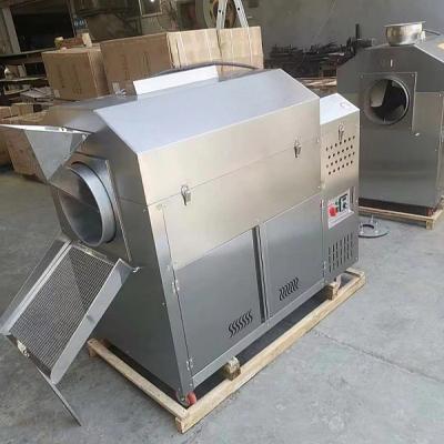 Cina Macchina elettrica a tamburo per arrostire la farina per noci di arachidi mandorle castagne Design multifunzionale in vendita