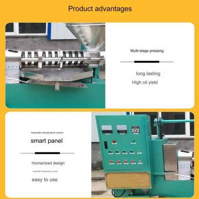 China Oil Mill Making Pressing Extracting Machine 4.5CBM with 36y/min Pressing Screw Speed for sale