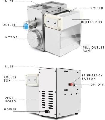 China Multi-Function Tapioca Ball Machine for High Productivity Popping Boba and Cassava Balls for sale