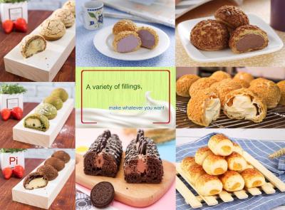 Cina Macchina per la preparazione di torte di creme, iniezione di cioccolato, per la cottura in vendita