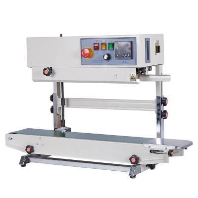 China Thermal Heating Sealing Vertical Continuous Plastic Bags Heat Sealer at 24M/MIN Speed for sale