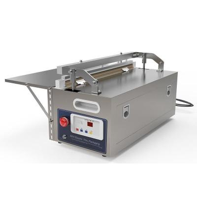 China 450mm Sealing Length Electric Continuous Sealing Machine with Printing 30KG Weight for sale