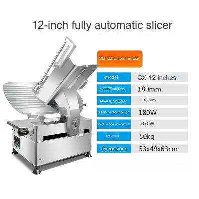 China 50 KG Capacity Commercial Electric Meat Slicer Multifunctional Stainless Steel Cutter for sale