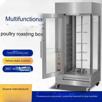Cina La prima macchina per arrostire pollo a gas con controllo della temperatura intelligente in vendita
