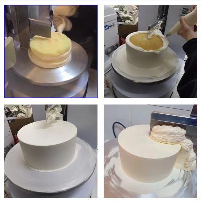 China Espalhe e decore bolos sem esforço com a máquina de espalhamento de creme de bolo de 220V à venda