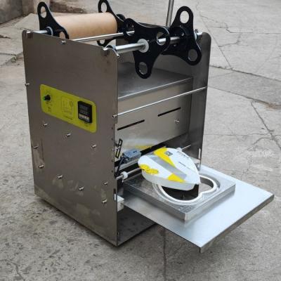 China 220V 50HZ Cup Sealing Machine for Lunch Box Packaging and Design 0-400 Degrees Celsius for sale