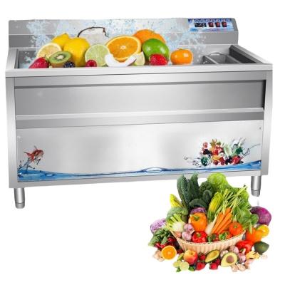 China 220v/380v Multifunctional Cleaning Ionized Ozone Decomposition Vegetable Washing Machine for sale