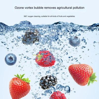 China 220v/380v Multifunctional Cleaning Ionized Ozone Decomposition Vegetable Washing Machine for sale