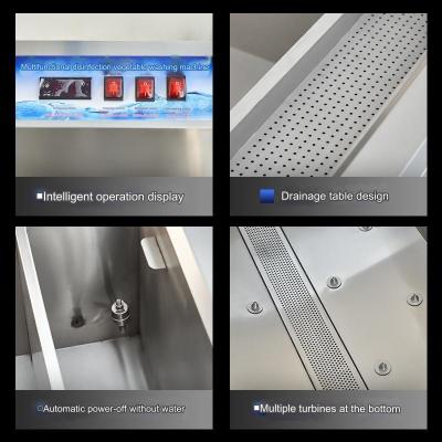 China 220v/380v Multifunctional Cleaning Ionized Ozone Decomposition Vegetable Washing Machine for sale