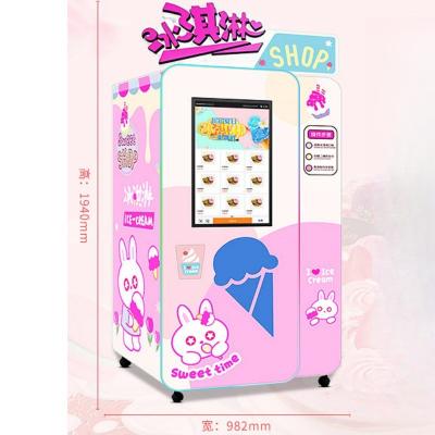 China 360L Intelligent Automatic Touch Screen Vending Ice Cream Machine with Easy Operation for sale