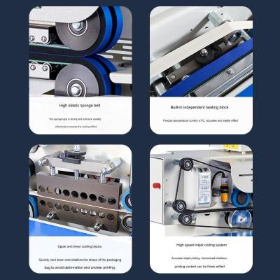 China Continuous Pouch Sealing Machine 1.56CBM 10mm Sealing Width for Machinery Repair Shops for sale