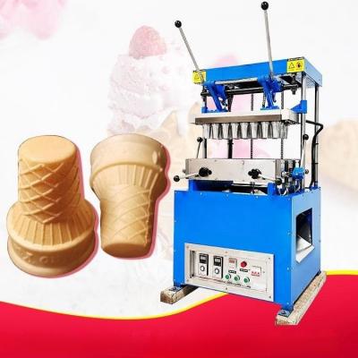 China Electric Power Commercial Ice Cream Cone Machine for Crispy Wafer Egg Tray Making for sale