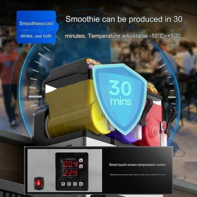 Κίνα Επαγγελματικό μηχάνημα καταψύξης 30 KG για κατασκευαστή σλίς -10- 5 μοίρες 230*550*800mm προς πώληση