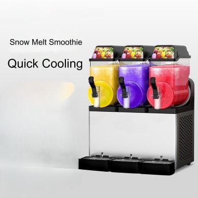 China POM Material Used in 360 Degree Rotation Slush Ice Flavor Machines with 12L Capacity for sale