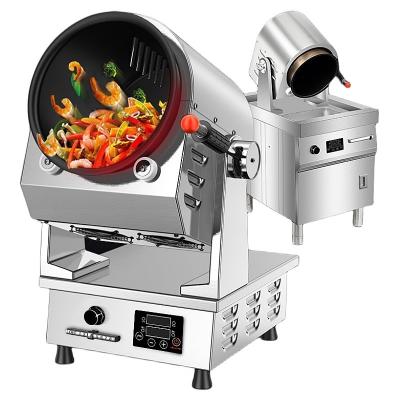 China Multifunction Automatic Cooking Machine 220V 1-17L 360 Degree Drum Stir Fry for Home for sale
