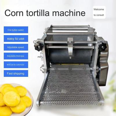 China Electricity Powered Custom Mold 5-35cm Tortilla Maker Machine 50KG Corrosion Resistant for sale
