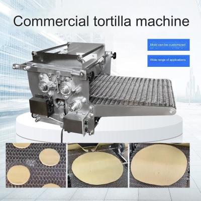 China Electricity Powered Custom Mold 5-35cm Tortilla Maker Machine 50KG Corrosion Resistant for sale