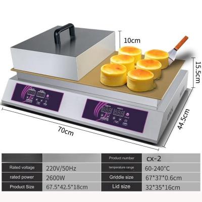 China Deck 8mm All Copper Griddle Electric Waffle Maker met gemakkelijke bediening en voordeel Te koop
