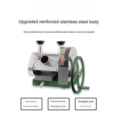 China 375*340*375 Manual Hand Wheel Sugar Cane Juicer Machine for 18-50L/h Juice Extraction for sale