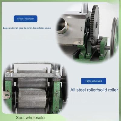 Cina Facile da usare Squeezer Machine Professional Succa di canna da zucchero per alto tasso di succo in vendita