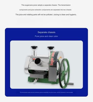Cina Facile da usare Squeezer Machine Professional Succa di canna da zucchero per alto tasso di succo in vendita