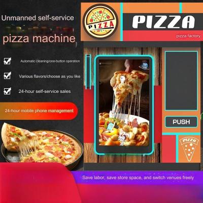 China 24 Hours Self Service Pizza Cone Vending Machine with 220v Voltage and Commercial PLC for sale
