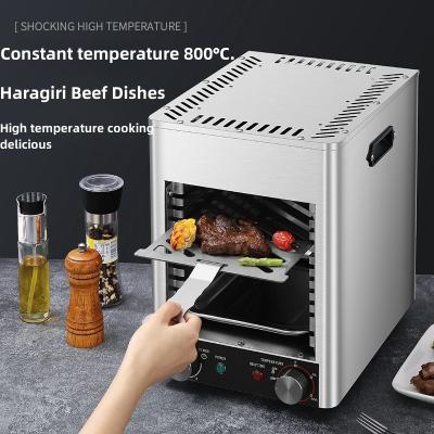 중국 상용 간식 제조 기계 800 °C 고온 및 세라믹 PTC 난방 판매용