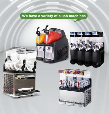 China Customizable Voltage Italian Slush Machine for Space-Saving Food Industry Equipment for sale