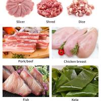 China Customizable Voltage 37 KG Meat and Bone Grinder Cutting Machine with 0.12cbm Volume for sale