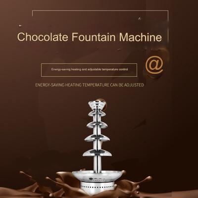 China Smart Temperature Control Chocolate Fountain Machine for Dessert Making 30-150 Degrees for sale