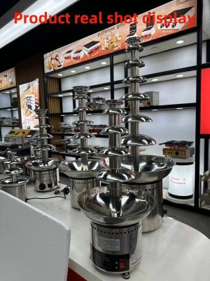 China Smart Temperature Control Chocolate Fountain Machine for Dessert Making 30-150 Degrees for sale